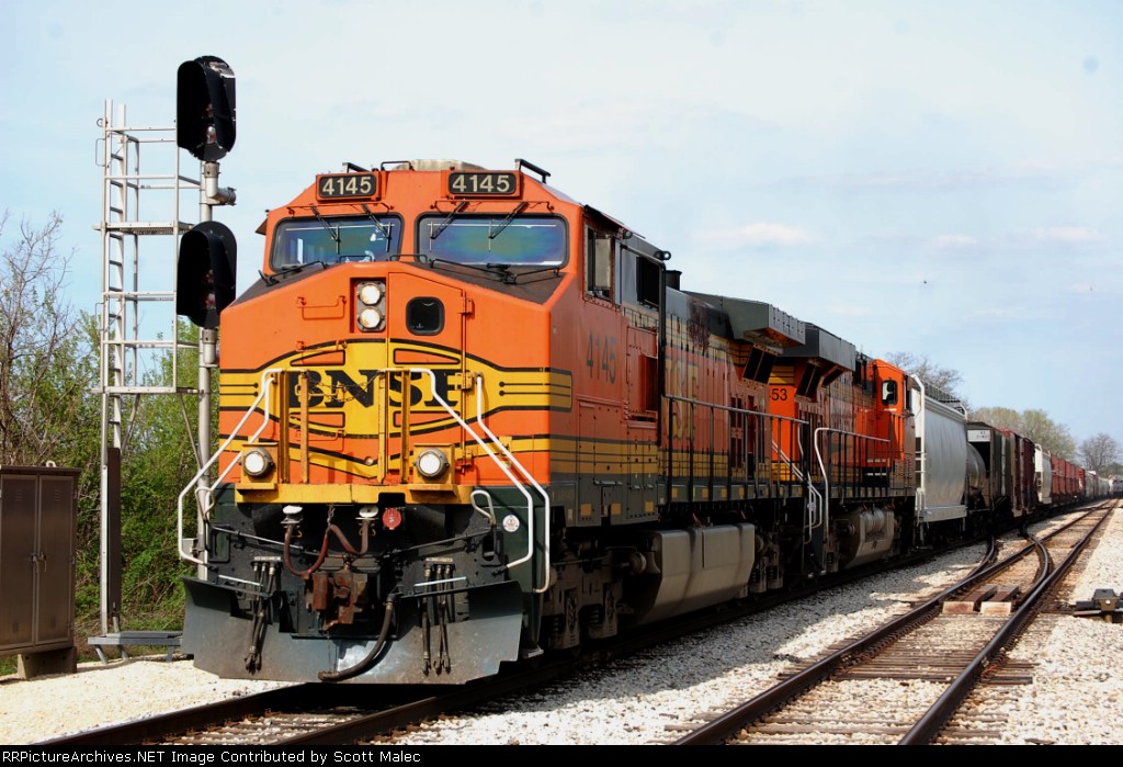 BNSF 4145 & 7453